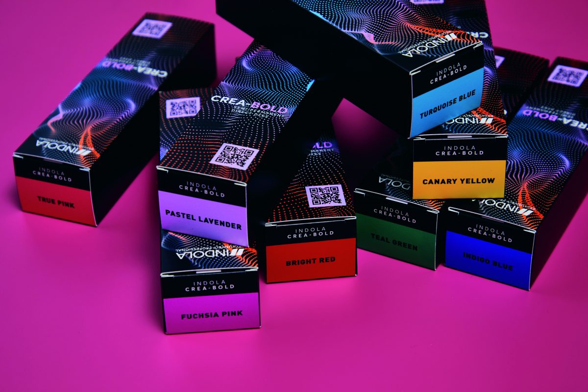 Indola's relaunch of their PCC assortment - Colour World