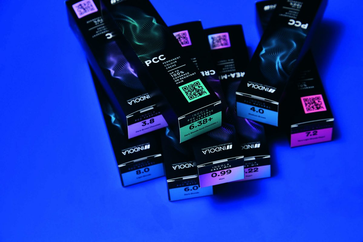 Indola's relaunch of their PCC assortment - Colour World